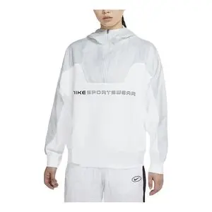 Nike Hooded Jacket With Zipper Detail
