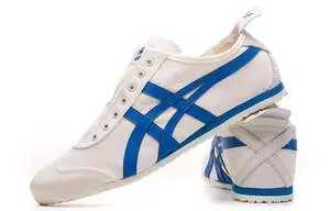 Onitsuka Tiger Mexico 66 Low Top Sneakers - White/blue