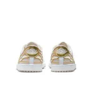 JORDAN 1 Centre Court Sneakers - White/gold