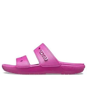 CROCS Classic Cozy Two-strap Sandals - Purplered