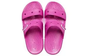CROCS Classic Cozy Two-strap Sandals - Purplered