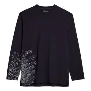 Adidas Y-3 Gfx Long Sleeve T-shirt - Black