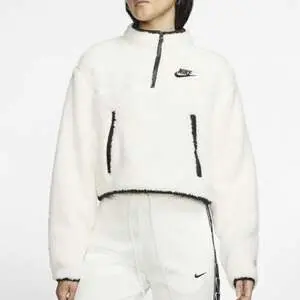 Nike Plush Cropped Fleece Jacket