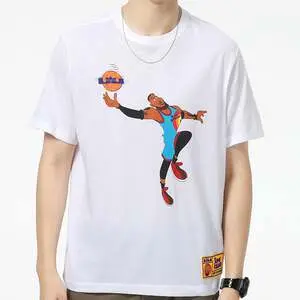 Nike As Lbj Nk Df Sj Fa Tee 2 - White