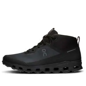 On Cloudroam Waterproof High Top Sneakers - Black/eclipse