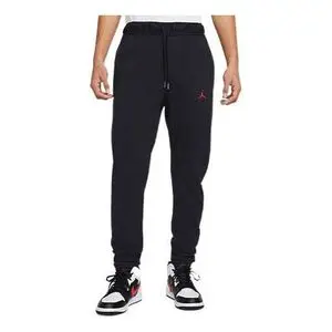 JORDAN Drawstring Lacing Sweatpants 'black