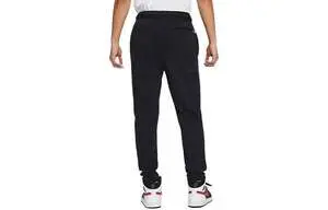 JORDAN Drawstring Lacing Sweatpants 'black
