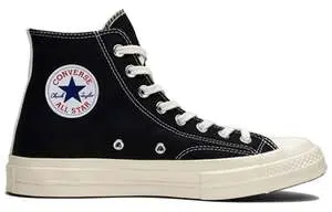 CONVERSE X Comme Des Garçons Play Chuck 70 High Top Sneakers
