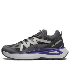 SALOMON Odyssey Elmt Low Athletic Sneakers - Black/white/violet