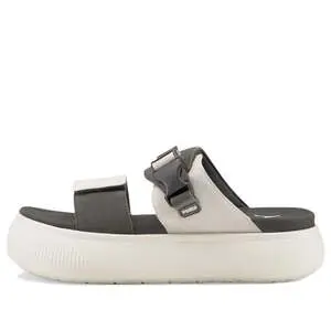 PUMA Suede Mayu Platform Sandals - Gray/black
