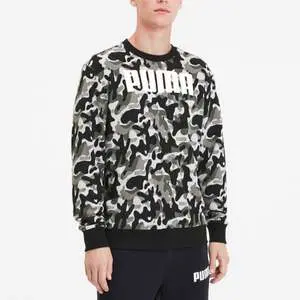 PUMA Long Sleeve Crew Neck Pullover