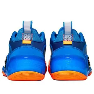 LI-NING Way Of Wade Low "draft Day Blue" Athletic Sneakers - Blue/orange
