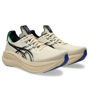 Asics Gel-nimbus 28 Athletic Sneakers - Seashell/black