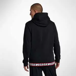 JORDAN Air Jumpman Full-zip Hoodie - Black