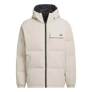 Adidas Reversible Down Jacket - White/black
