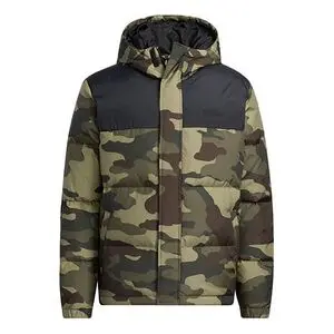 Adidas Camouflage Down Puffer Jacket - Default Color
