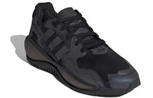 Adidas Zx Alkyne Lace Up Sneakers - Black