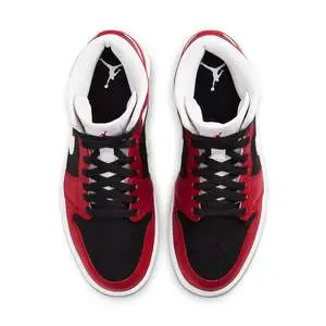 JORDAN 1 Mid "gym Red Black - Gym Red/white/black