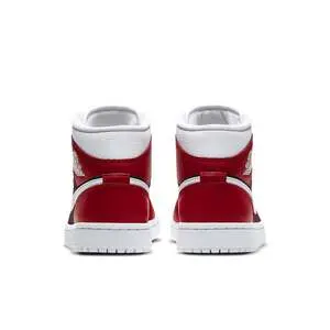 JORDAN 1 Mid "gym Red Black - Gym Red/white/black