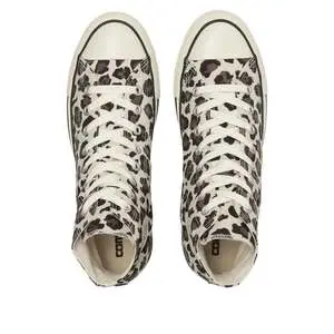 CONVERSE Chuck Taylor All Star Ld Hi Leopard Print High Top Sneakers