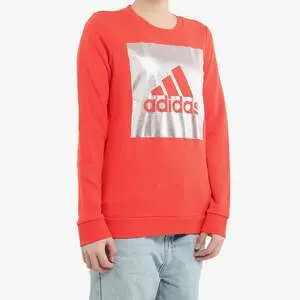 Adidas Crewneck Sweatshirt With Foil Logo