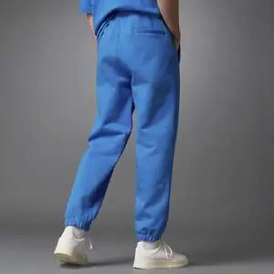 Adidas Originals Version Series Solid Color Elastic Waistband Loose Sports Pants - Blue
