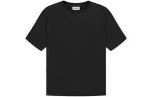 Fear Of God Ss21 Short Sleeve Tee Stretch Limo Black