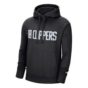 Nike Los Angeles Clippers Hooded Pullover Fleece - Black