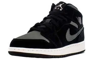 JORDAN 1 Mid Se Sneakers - Grey/black