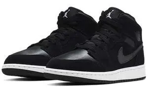 JORDAN 1 Mid Se Sneakers - Grey/black