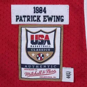 Mitchell & Ness Team Usa 1984 Patrick Ewing Basketball Jersey