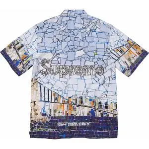 Supreme Mosaic S/s Shirt - Multi-color