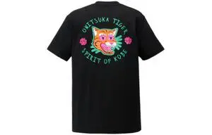Onitsuka Tiger Graphic T-shirt - Black