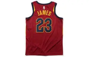 Nike Cleveland Cavaliers Lebron James #23 Icon Edition Jersey - Red