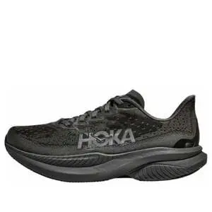 Hoka One One Mach 6 Athletic Sneakers - Black