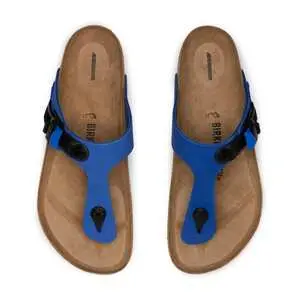 BIRKENSTOCK X Ader Error Gizeh Tech Sandals - Blue