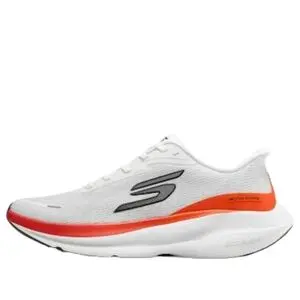 Sketchers Aero Pulse Athletic Sneakers - White/black/orange