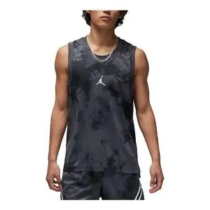 JORDAN Dry-fit Sports Mesh Jersey - Black/grey