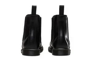 Dr. Martens Flora Smooth Leather Chelsea Boots - Black
