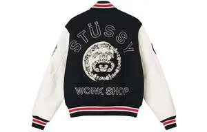 DENIM TEARS X Stussy X Our Legacy Varsity Jacket