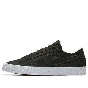 Nike Zoom Blazer Low Sb Canvas Deconstructed Sneakers - Black