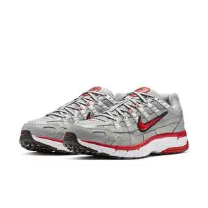 Nike P-6000 Athletic Sneakers - Grey/red