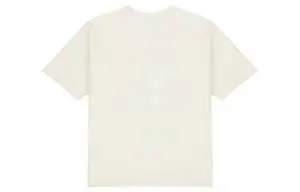 NEW BALANCE Logo Embroidered Pocket Knit Round Neck Short Sleeve Couple Style White - Tan