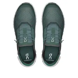 On Cloud 6 Coast Sneakers - Olive/white