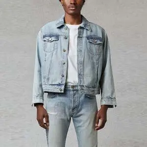 Fear Of God Light Denim Trucker Jacket