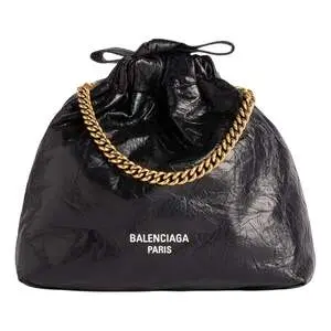 Balenciaga Crush Xs Tote Bag - Black