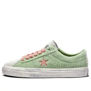 CONVERSE Converse Low Top Corduroy Sneakers With Star Detailing Green