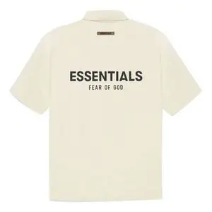 Fear Of God Ss21 Polo Shirt 'buttercream