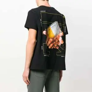 Off-White Short Sleeve Graphic T-shirt