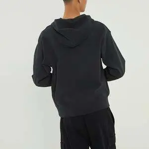 Nike Embroidered Logo Half Zip Hooded Knit Pullover